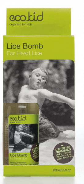 EcoKid Lice Bomb Lotionl 60 ml Kosmetický BIO přípravek proti vším ...