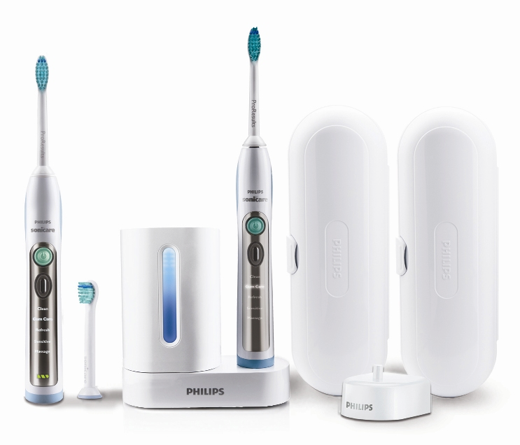 Philips Sonicare FlexCare+ HX6972/34, 2 těla, sonický zubní kartáček ...