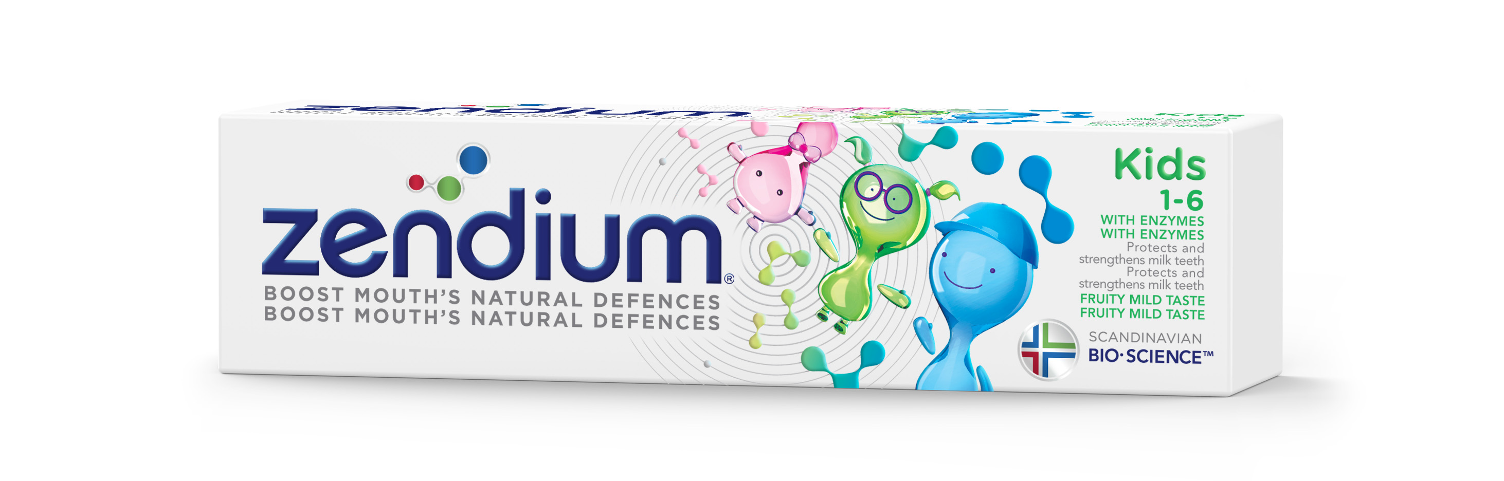 Zendium Kids 1 - 6 let 75 ml - Profimed.cz