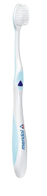 Meridol Sensitive zubní kartáček pro citlivé zuby a dásně - Profimed.cz