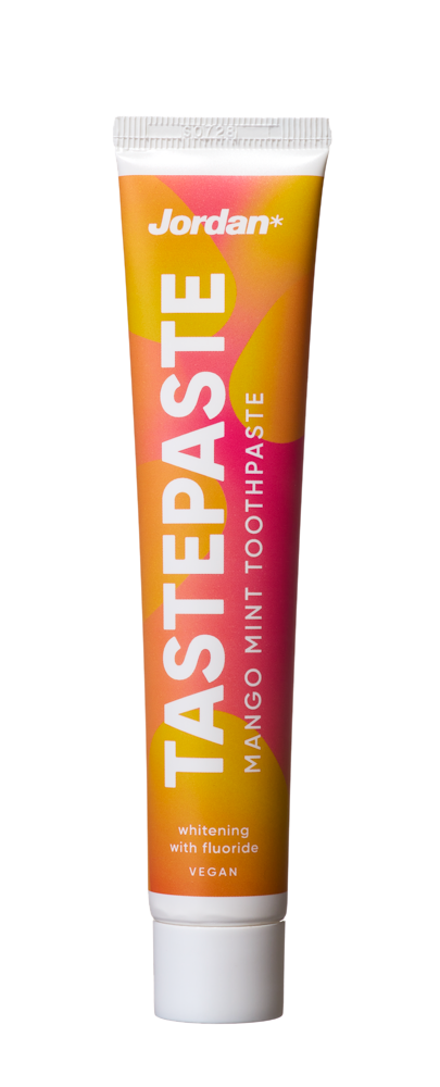 Jordan Tastepaste Mango Mint zubní pasta, 50 ml - Profimed.cz