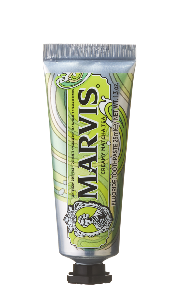 MARVIS Creamy Matcha Tea zubní pasta s xylitolem, cestovní balení, 25 ...